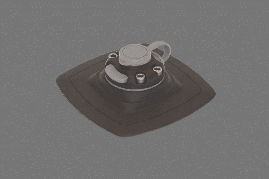 Fasten Glue pad + mount [PVC base] (140 mm x 140 mm) - Float Plus